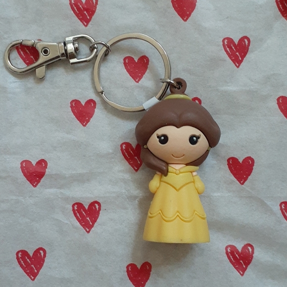 Disney | Accessories | Princess Belle Keyring | Poshmark